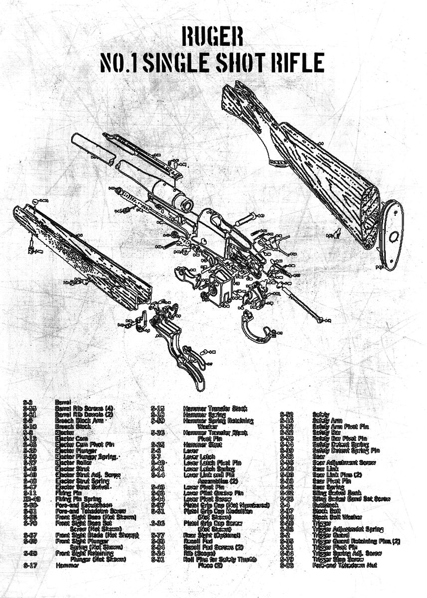 'ruger' Poster by MAXART DESIGN | Displate