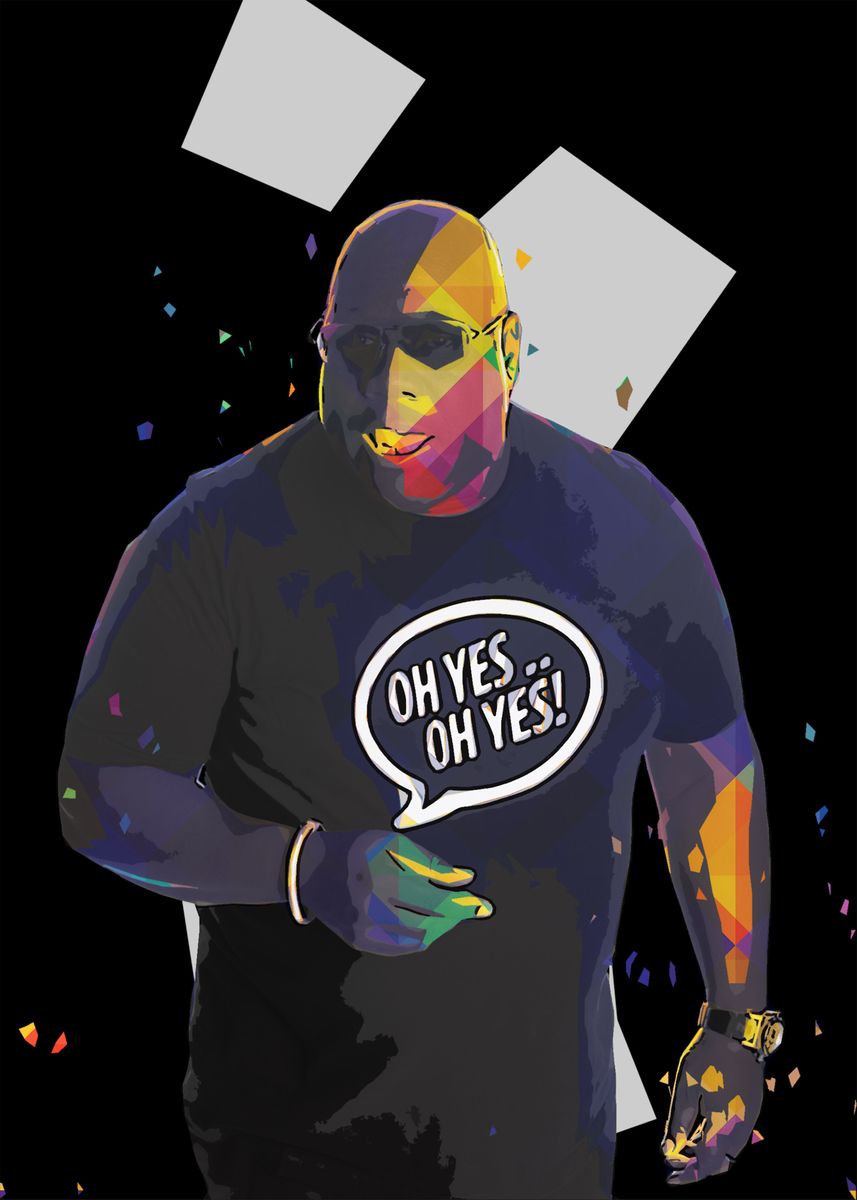 'Carl Cox ' Poster, picture, metal print, paint by MDA STUDIO | Displate