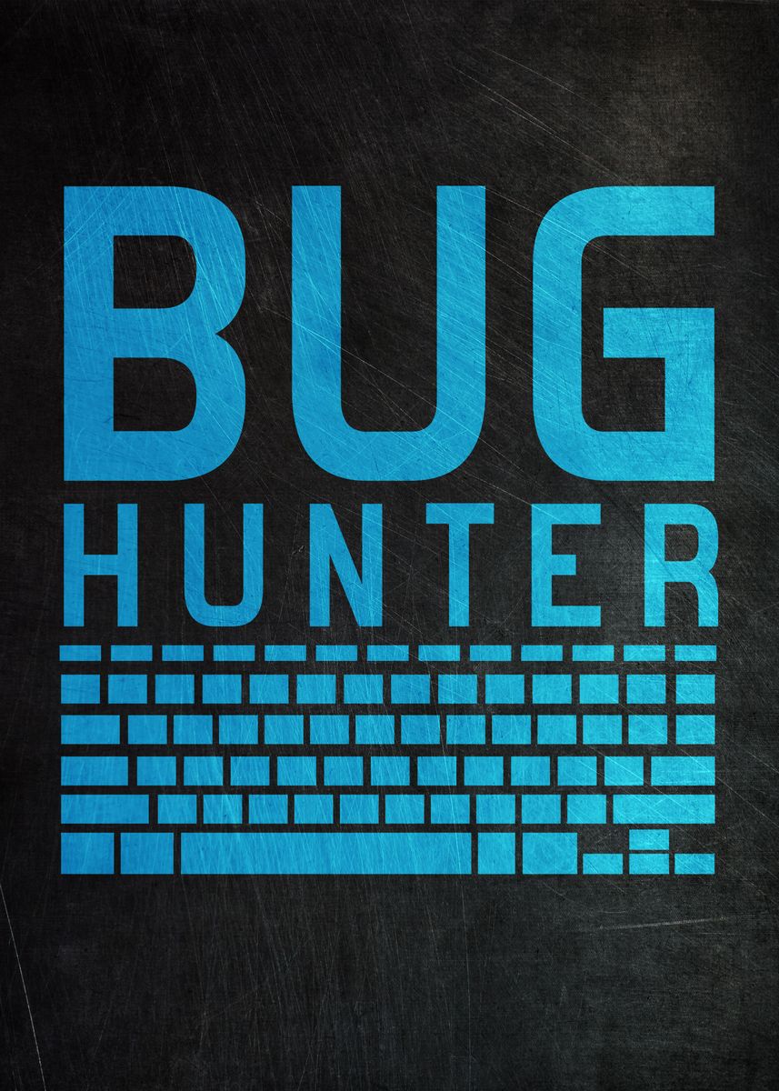 'Bug Hunter' Poster, picture, metal print, paint by PosterWorld | Displate