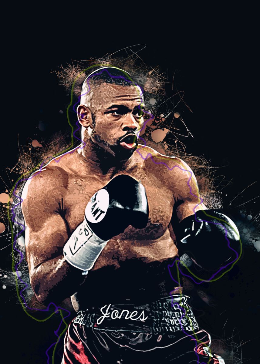 'Roy Jones Jr' Poster, picture, metal print, paint by ONONMADE STUDIO ...