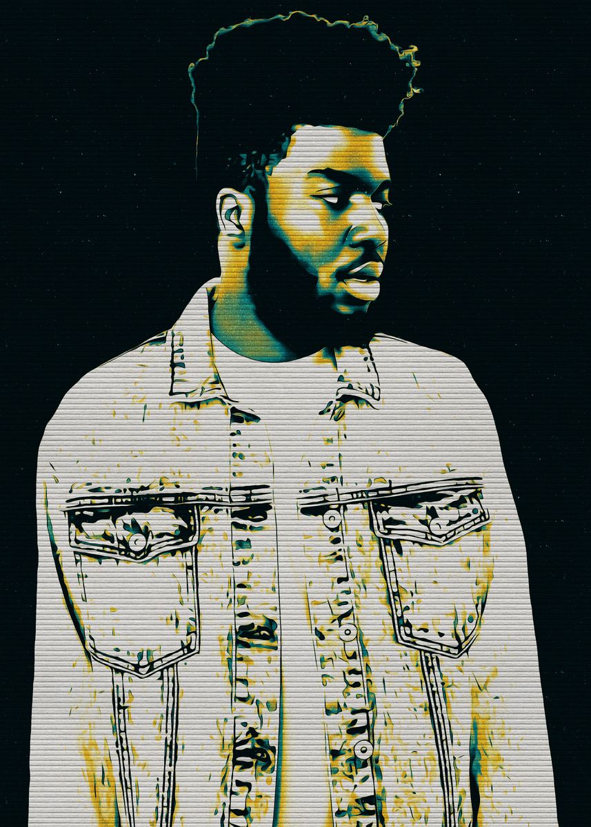 'KHALID' Poster, picture, metal print, paint by Most Popular Cult ...