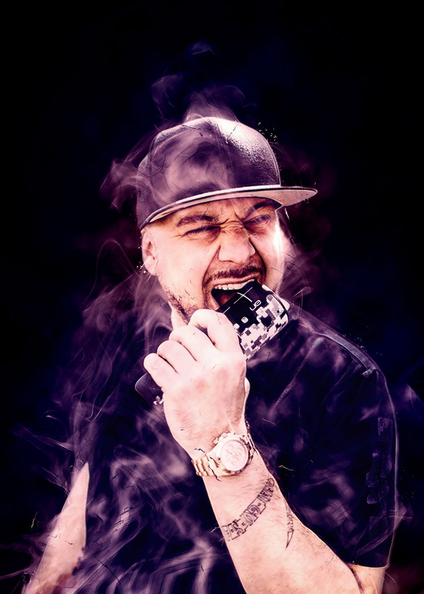 'Kool Savas' Poster, picture, metal print, paint by DTW GROUP | Displate