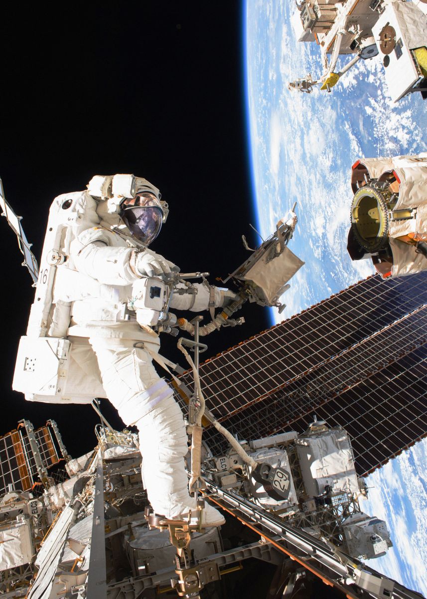 'Spacewalker' Poster by NASA | Displate