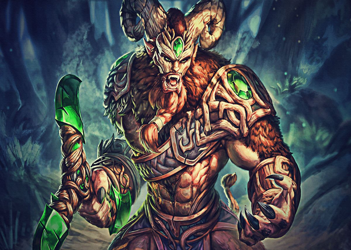 'Smite god champion ' Poster by Hans Cart | Displate