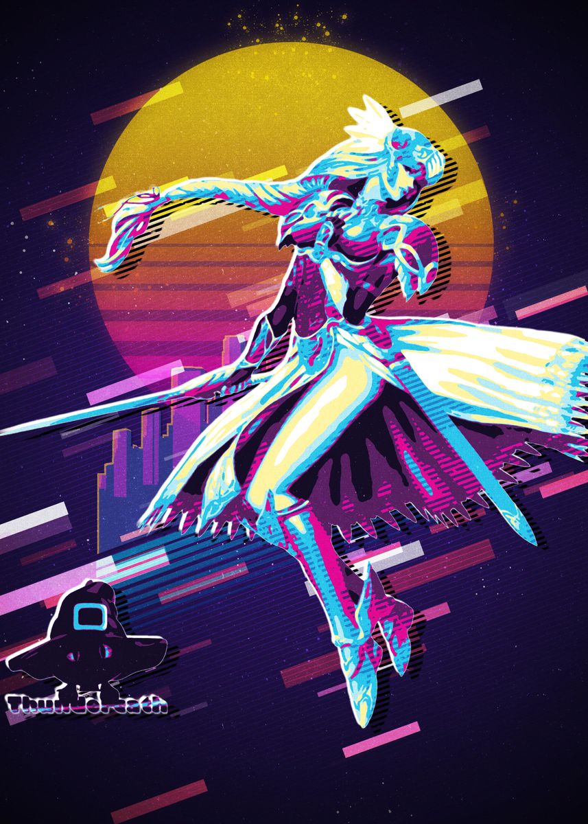 'JRPG Japan Role' Poster, picture, metal print, paint by Retro Nice ...