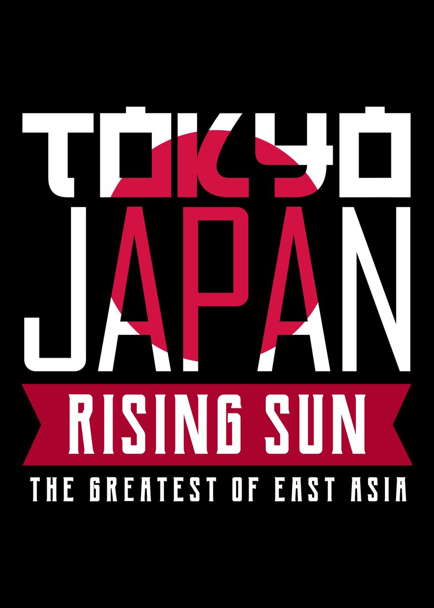 'Japan' Poster by Hexor | Displate