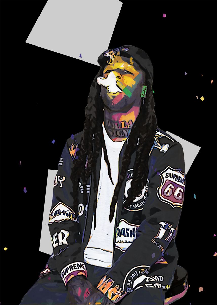 'Ty Dolla Sign' Poster, picture, metal print, paint by OOM TEAM | Displate