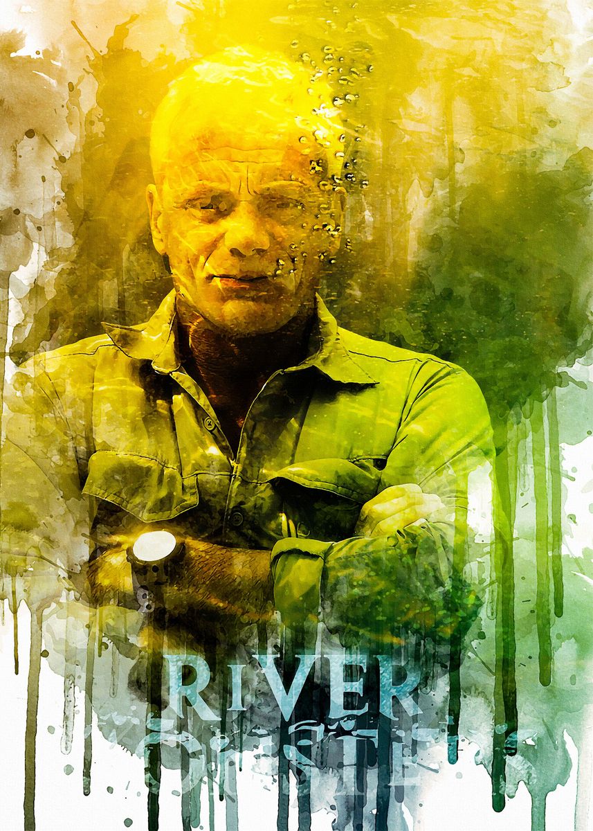 'River Monsters 1' Poster, picture, metal print, paint by Vivienne ...