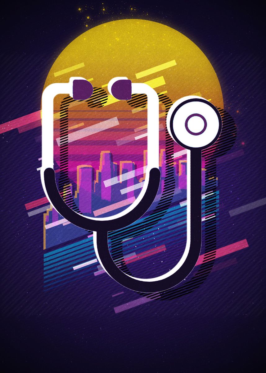 'Doctor' Poster, picture, metal print, paint by Kazmierczak | Displate