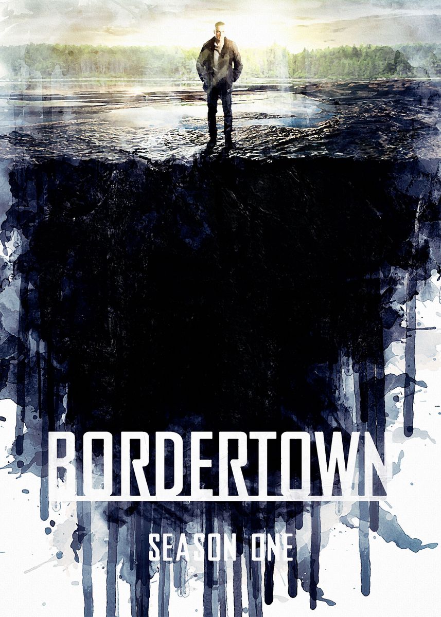 'Bordertown 2' Poster by Kaye Luca | Displate