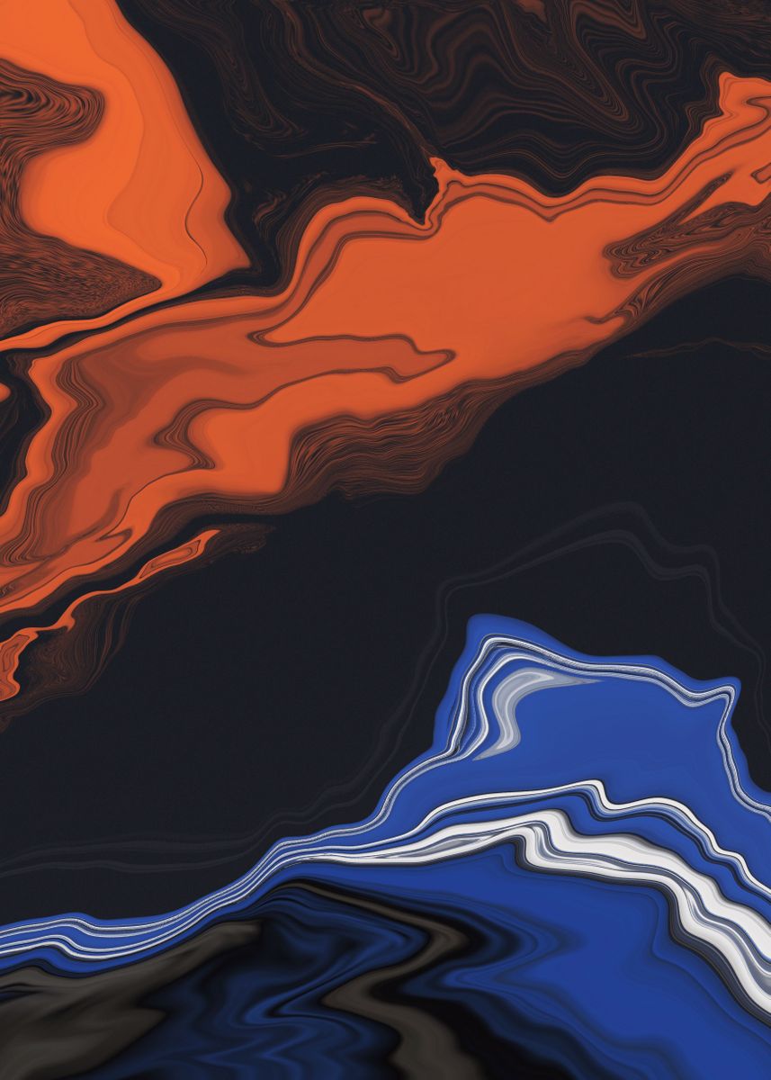 'Sand paper' Poster, picture, metal print, paint by Umang Bhalla | Displate