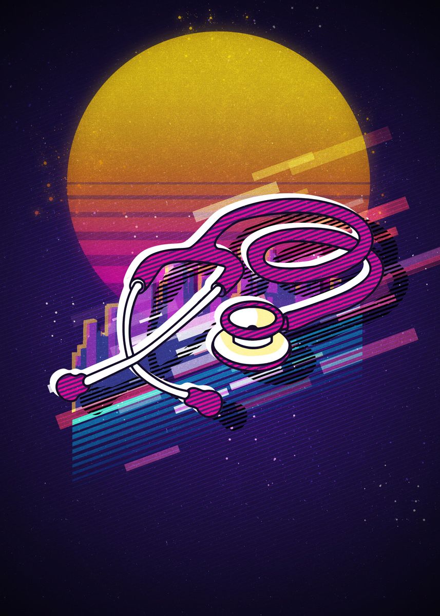 'Doctor' Poster, picture, metal print, paint by Kazmierczak | Displate