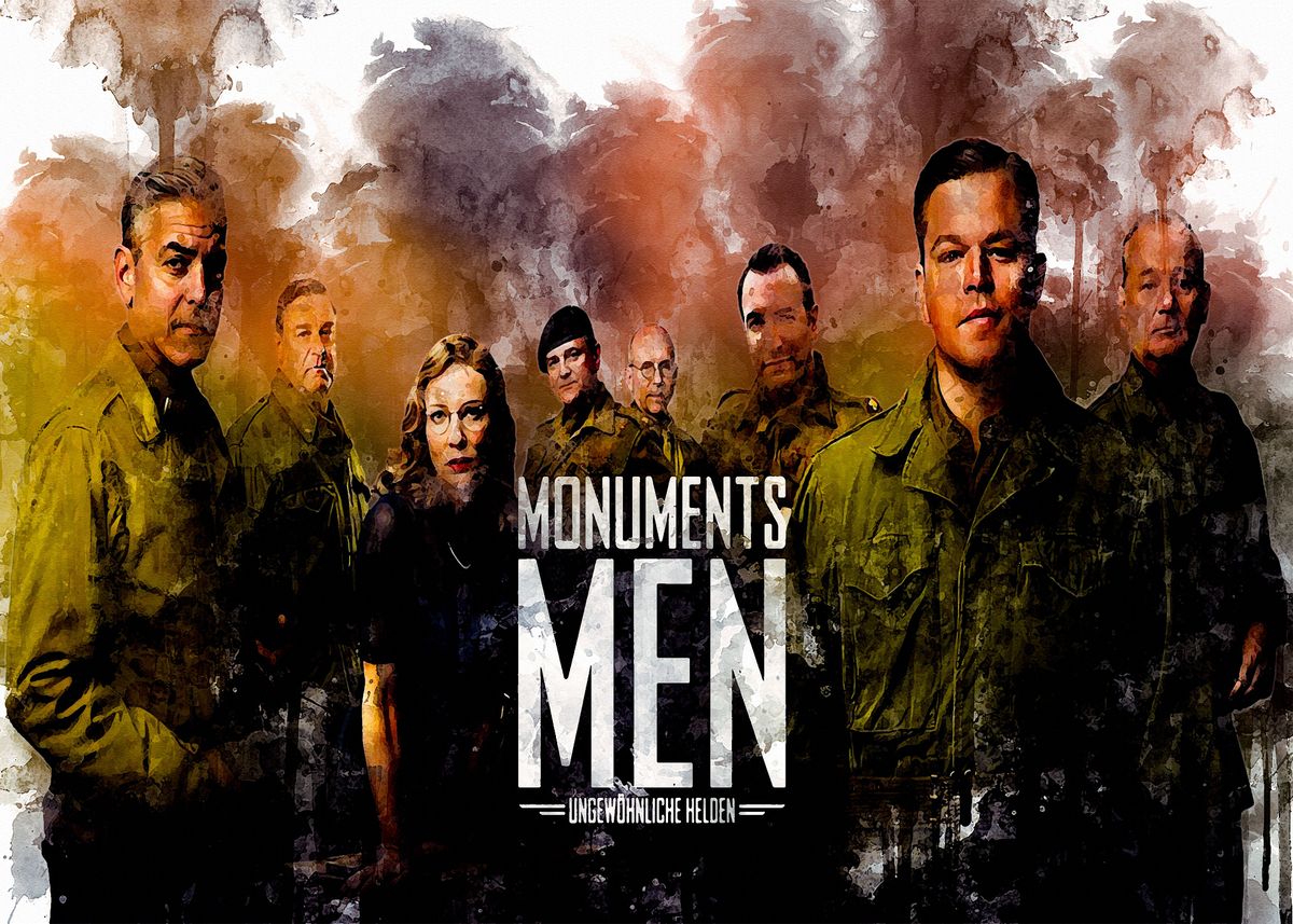 Monuments Men Movie Poster