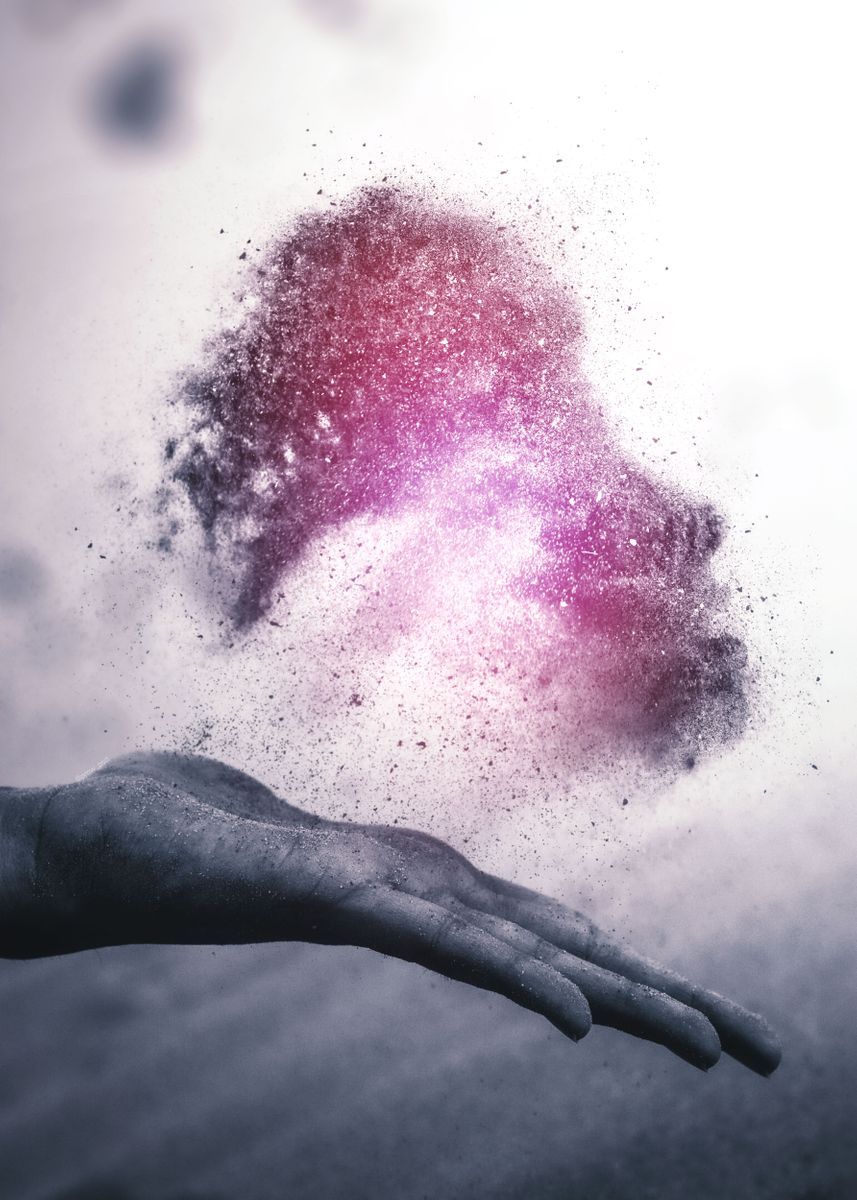 'Guilt' Poster, picture, metal print, paint by Pascal Wagner | Displate