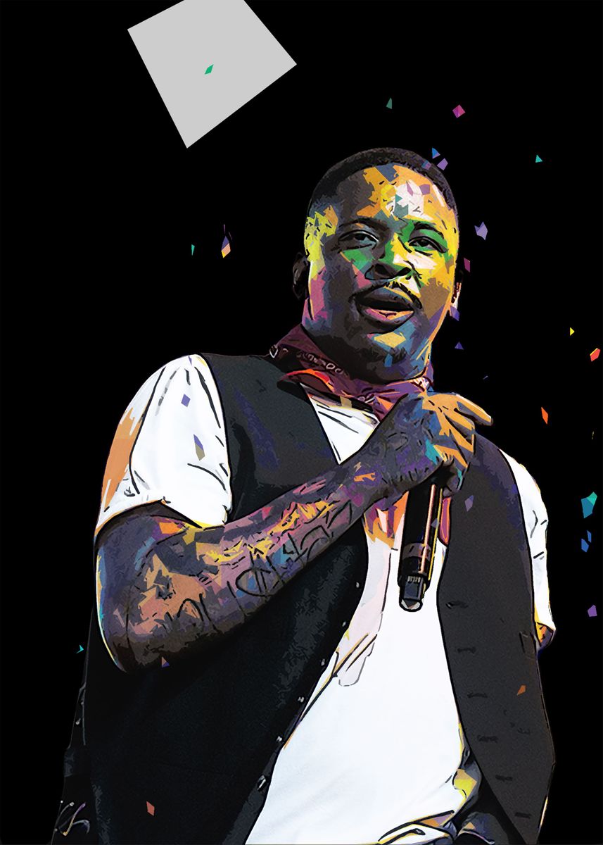 'YG' Poster, picture, metal print, paint by OOM TEAM | Displate