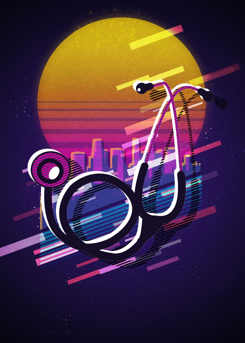 'Doctor' Poster, picture, metal print, paint by Kazmierczak | Displate