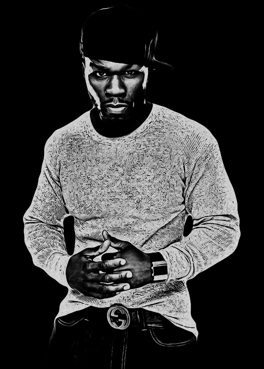 'CURTIS JAMES JACKSON III' Poster by Most Popular Cult posters | Displate