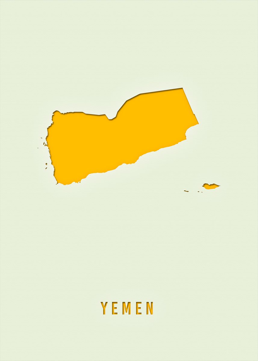 'YEMEN' Poster, picture, metal print, paint by Zero Nine | Displate