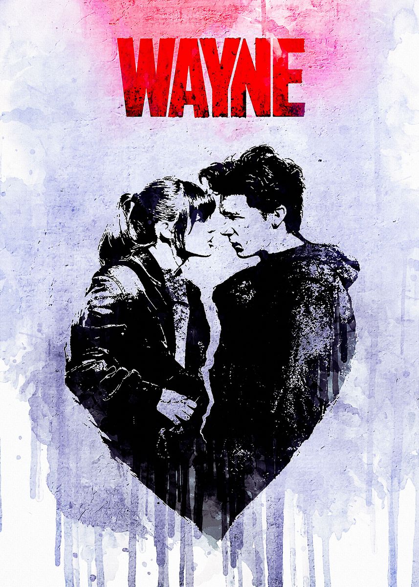 'Wayne 2018 5' Poster, picture, metal print, paint by Vivienne Raymond ...