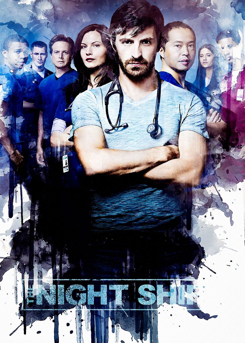 'The Night Shift 2' Poster, picture, metal print, paint by Vivienne ...