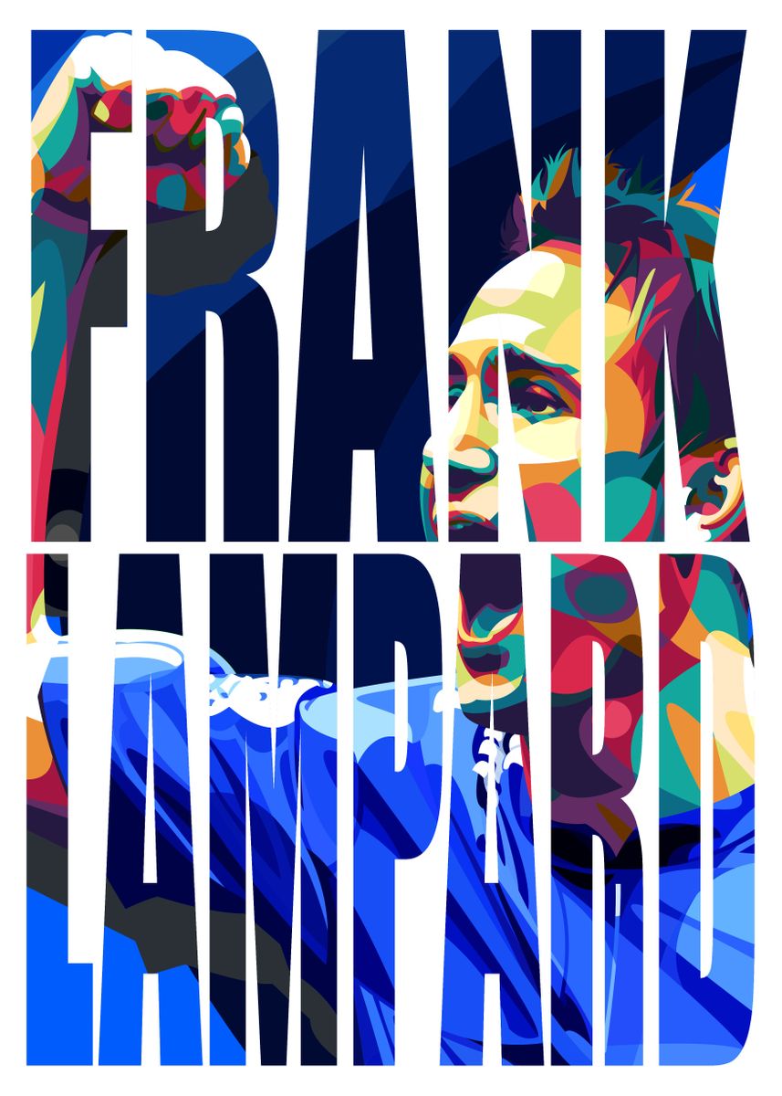 'Frank Lampard' Poster by Fill Artwork | Displate