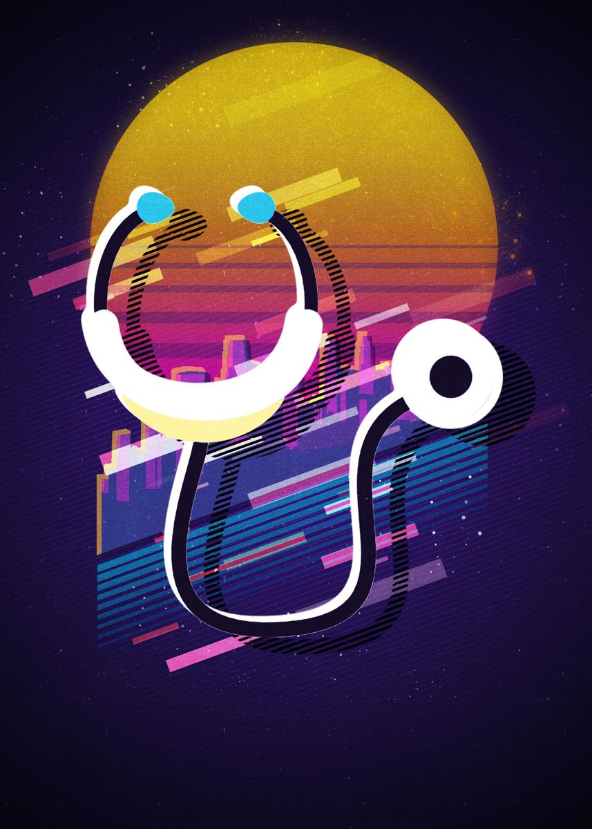 'Doctor' Poster, picture, metal print, paint by Kazmierczak | Displate