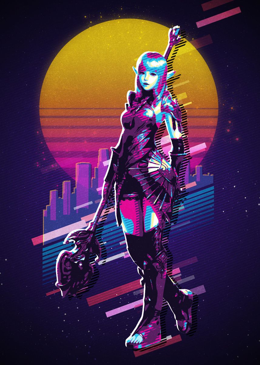 'MMORPG' Poster by gillpa | Displate