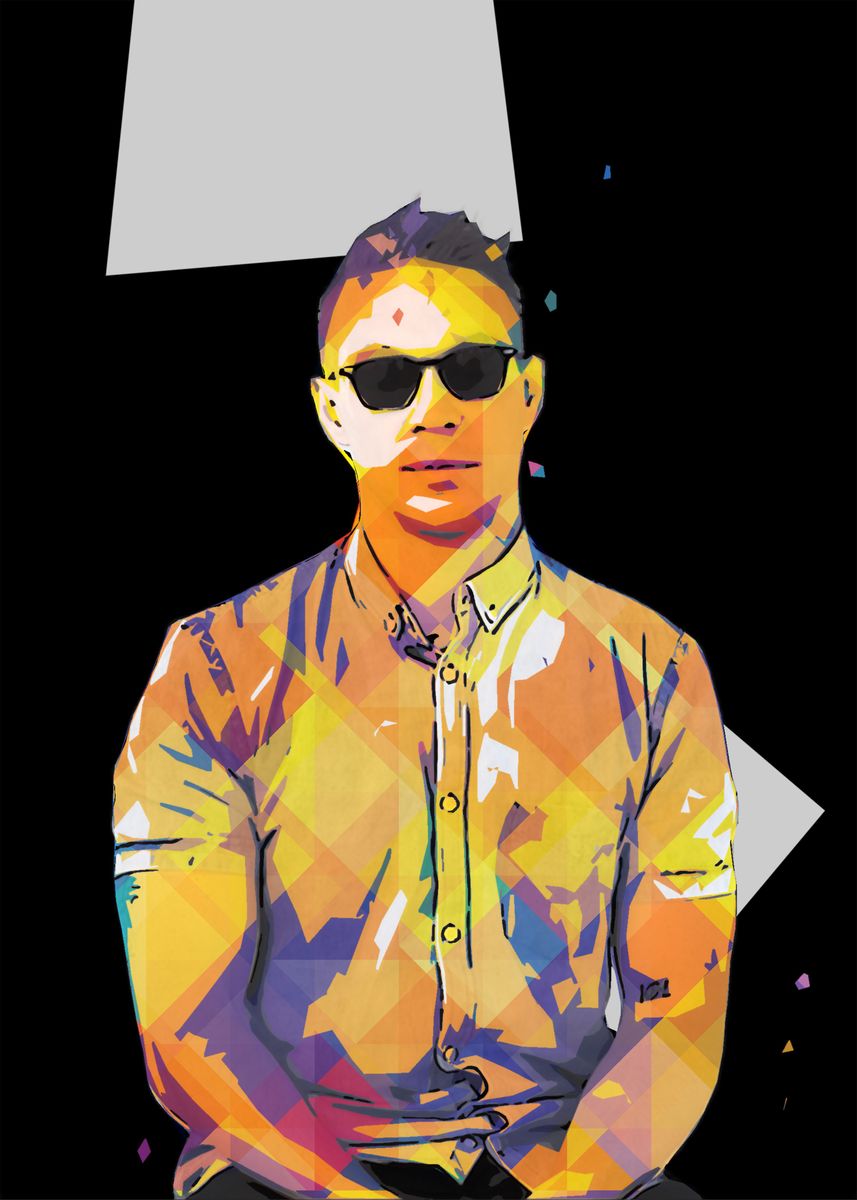 'Diplo' Poster, picture, metal print, paint by MDA STUDIO | Displate