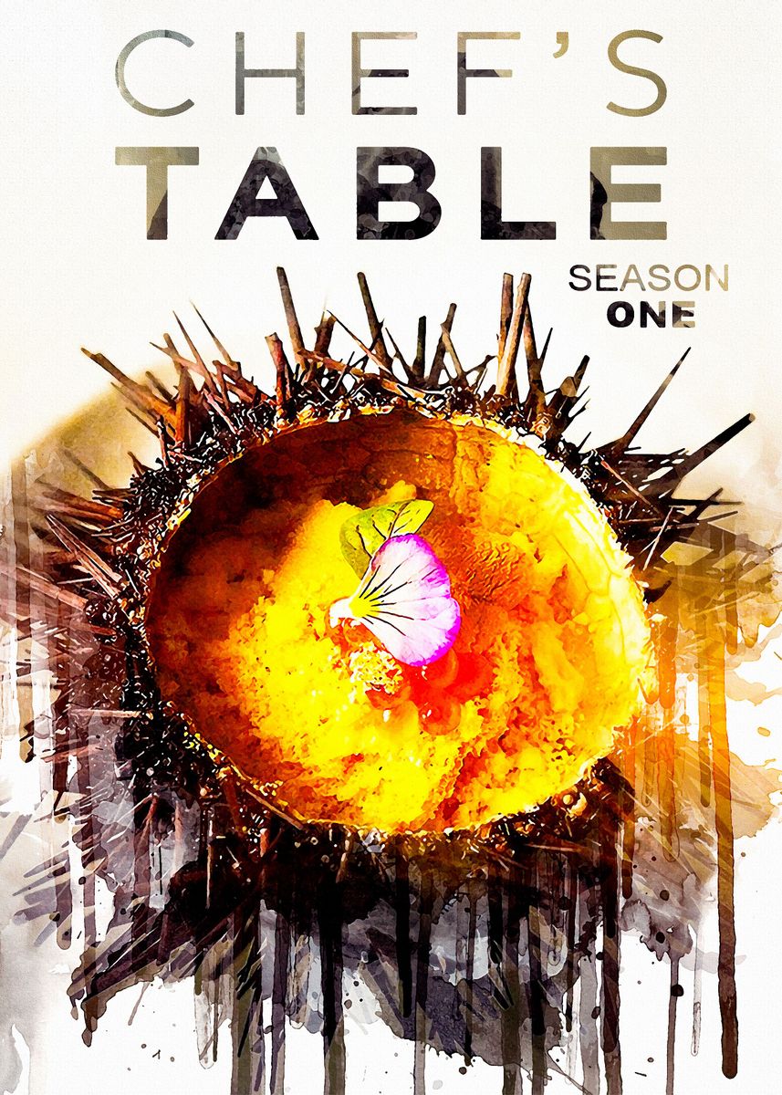 'Chefs Table' Poster, picture, metal print, paint by Elisa Woodard ...
