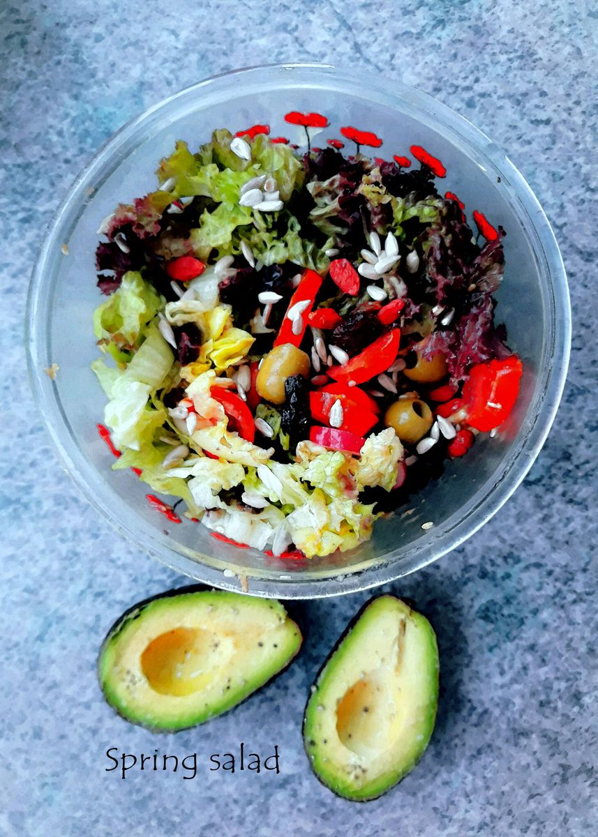 'Spring salad' Poster by Edy Art Space | Displate