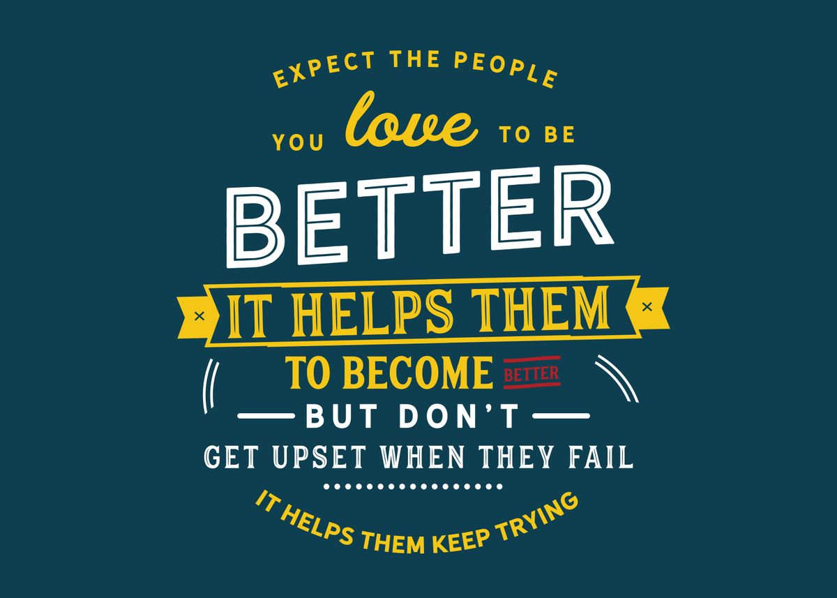 'helps them keep trying' Poster by baraiko eiji | Displate