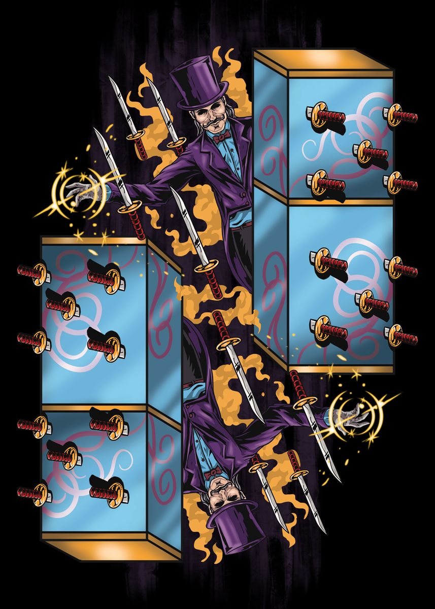 'black magic 4' Poster, picture, metal print, paint by Dario Crow ...