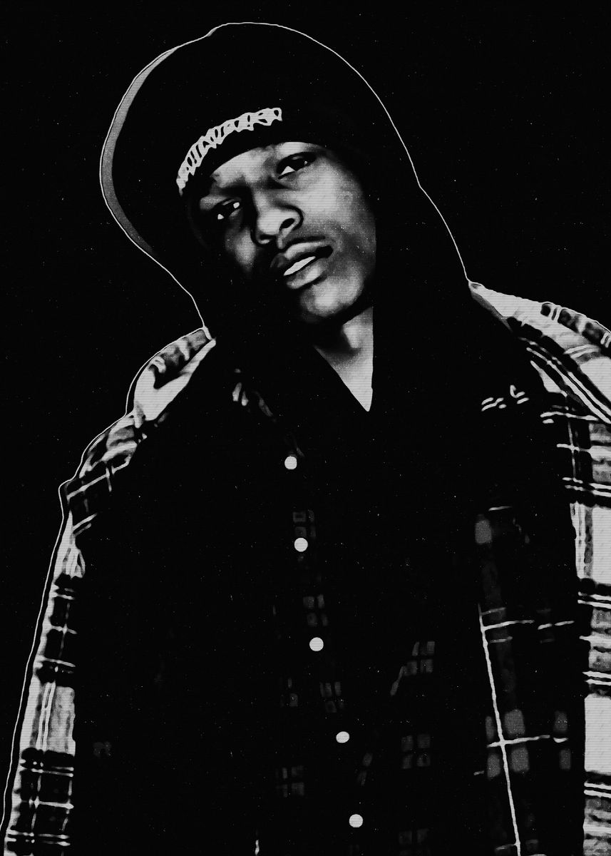 'ASAP ROCKY' Poster, picture, metal print, paint by Most Popular Cult ...