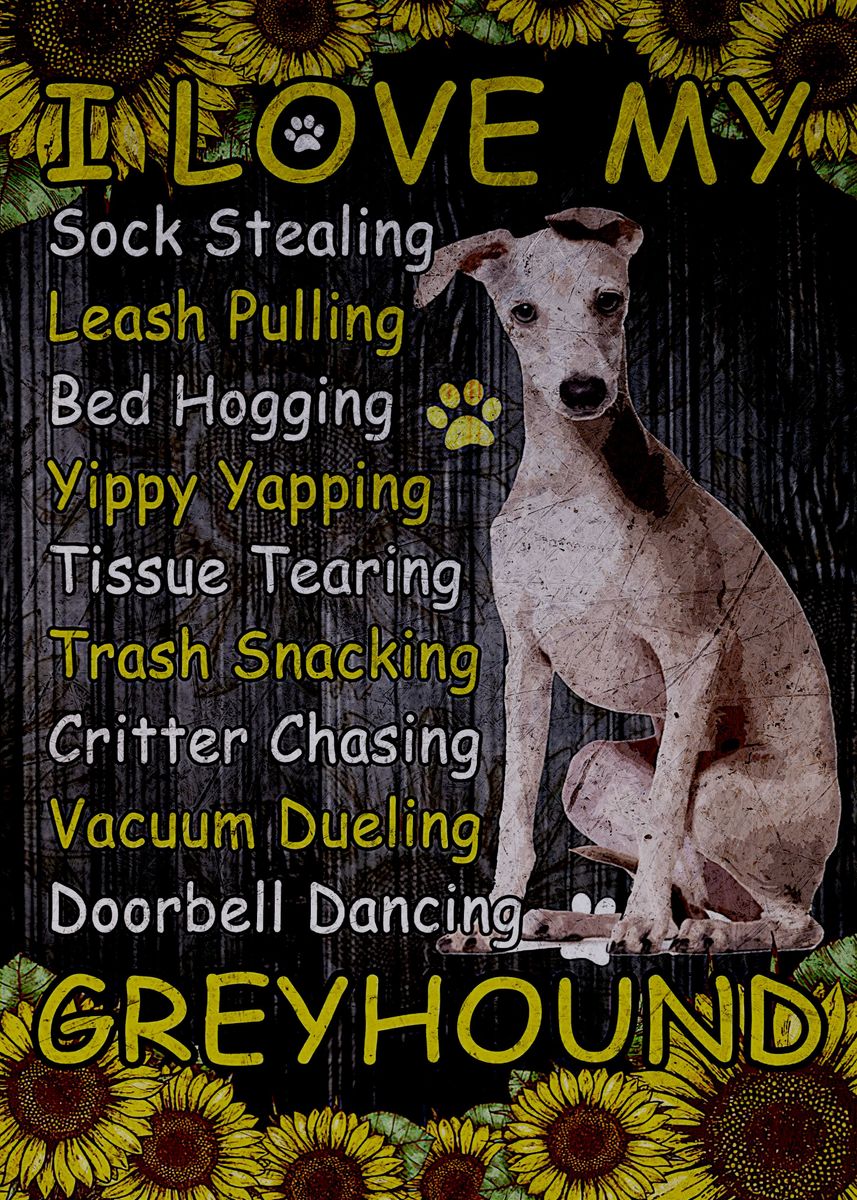 'Greyhound' Poster by Nick Cournoyer | Displate