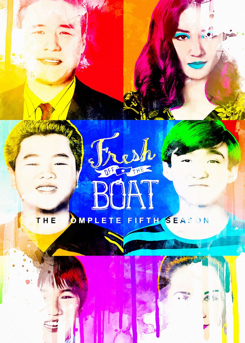 'Fresh Off The Boat 2014 8' Poster, picture, metal print, paint by Zain ...