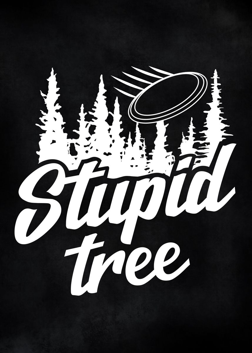 'Funny Disc Golf Player Pun' Poster, picture, metal print, paint by ...