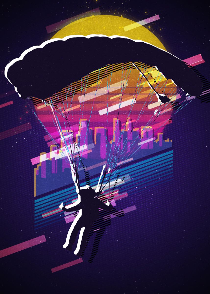 'PILOT' Poster, picture, metal print, paint by Water | Displate