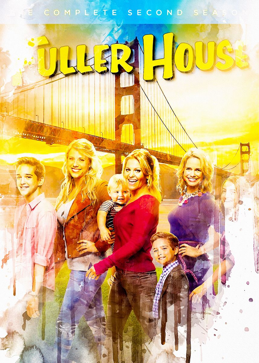 'Fuller House 1' Poster, picture, metal print, paint by Zain Brookes ...