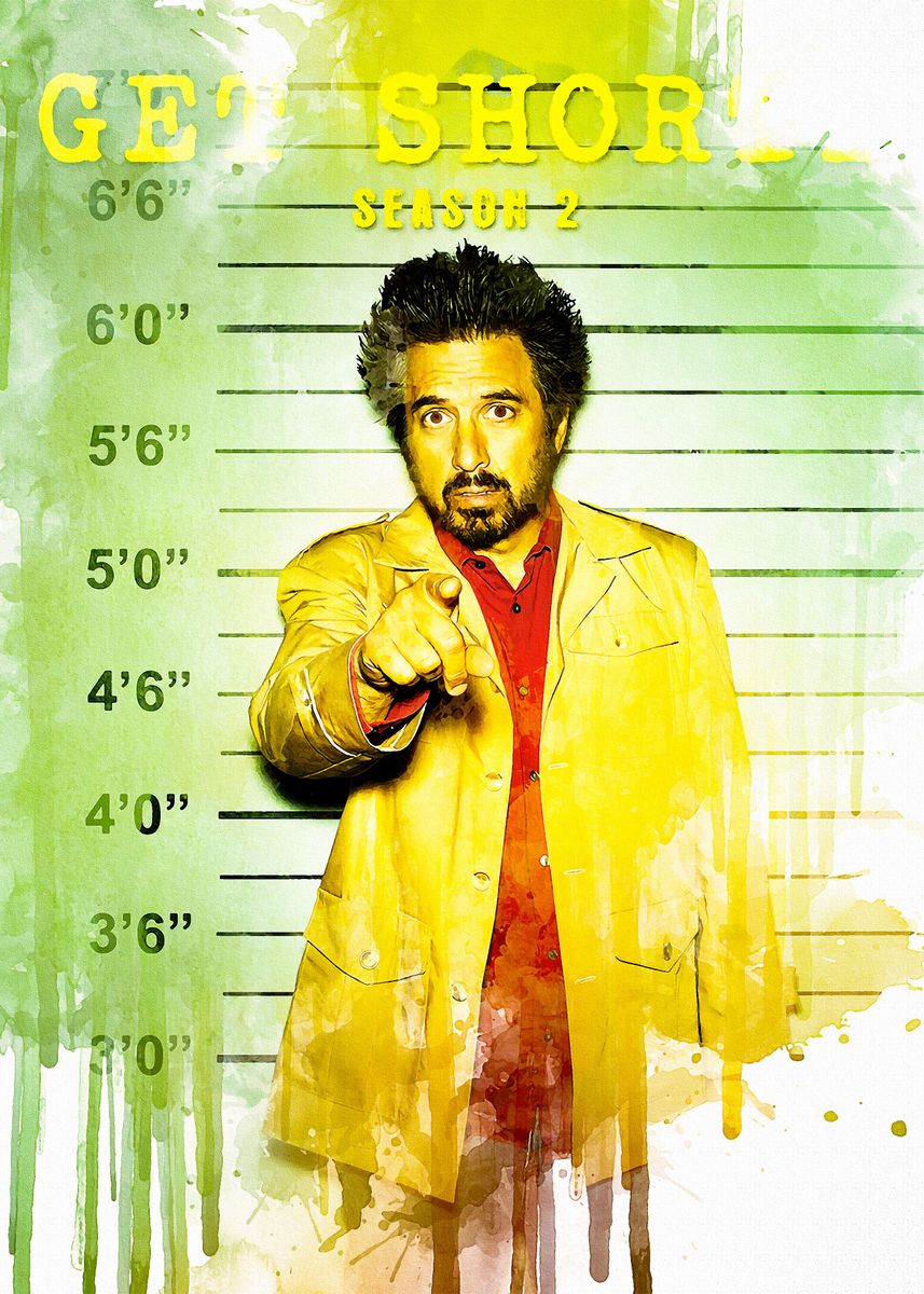 'Get Shorty 2' Poster, picture, metal print, paint by Zain Brookes ...