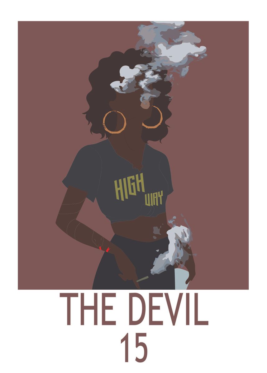 'The Devil No15' Poster by Odette Charles | Displate