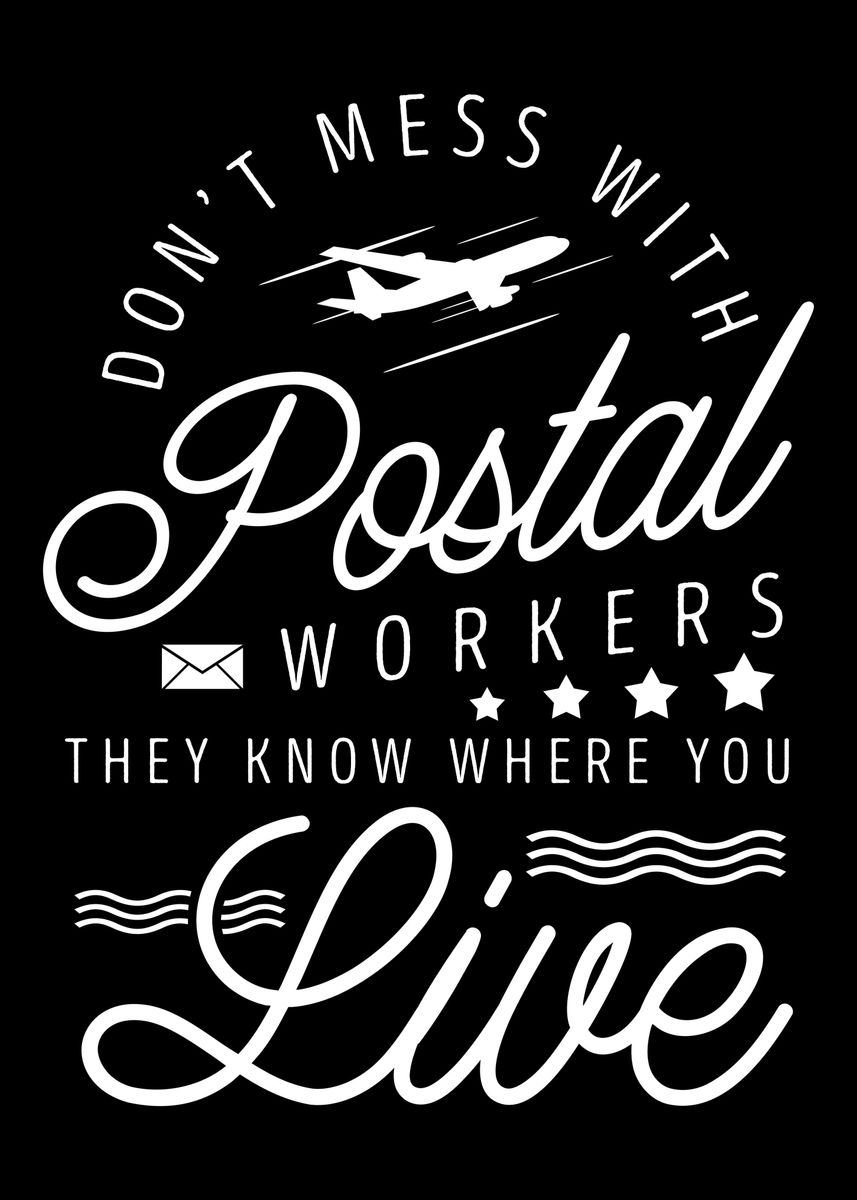 'Postman' Poster by Hexor | Displate
