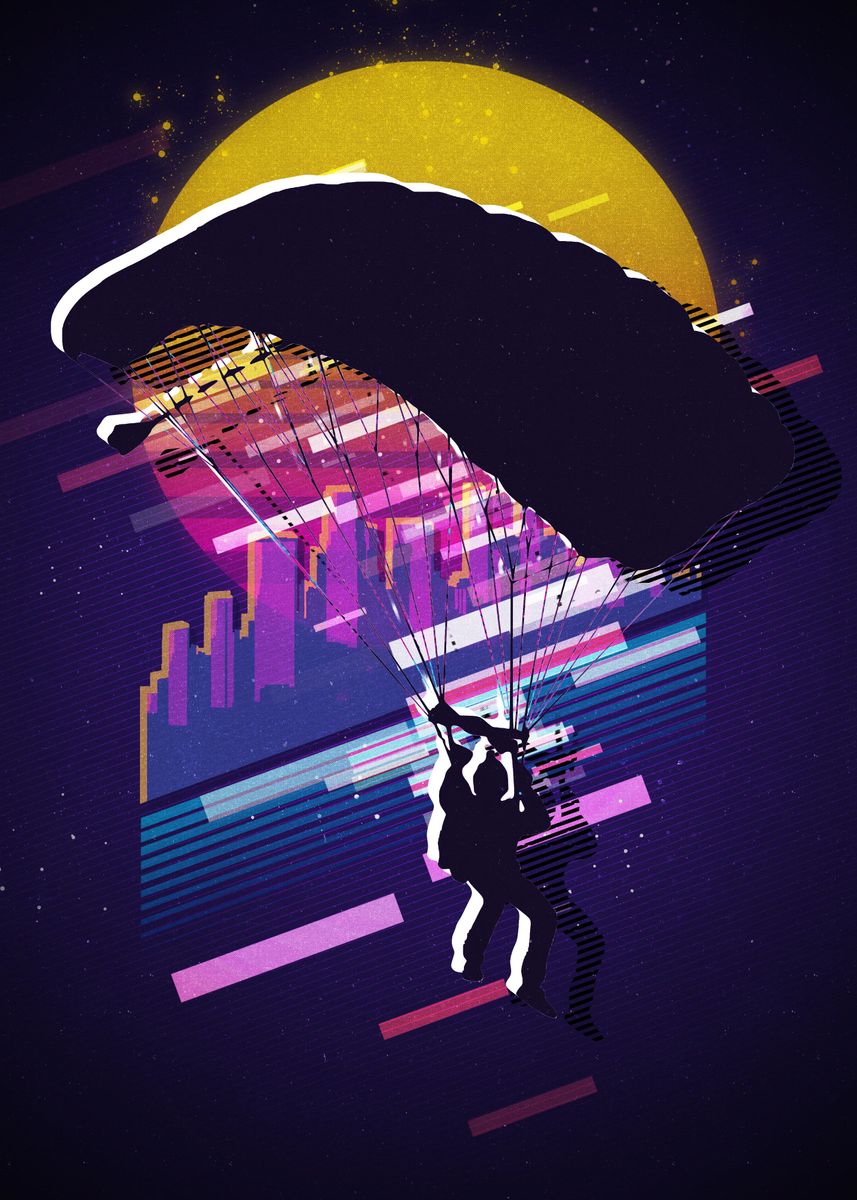 'PILOT' Poster, picture, metal print, paint by Water | Displate