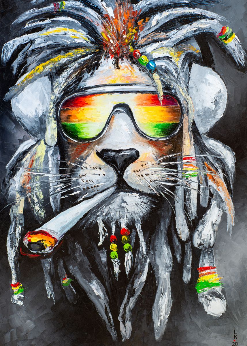 'I feel good' Poster, picture, metal print, paint by Vladyslav Durniev ...