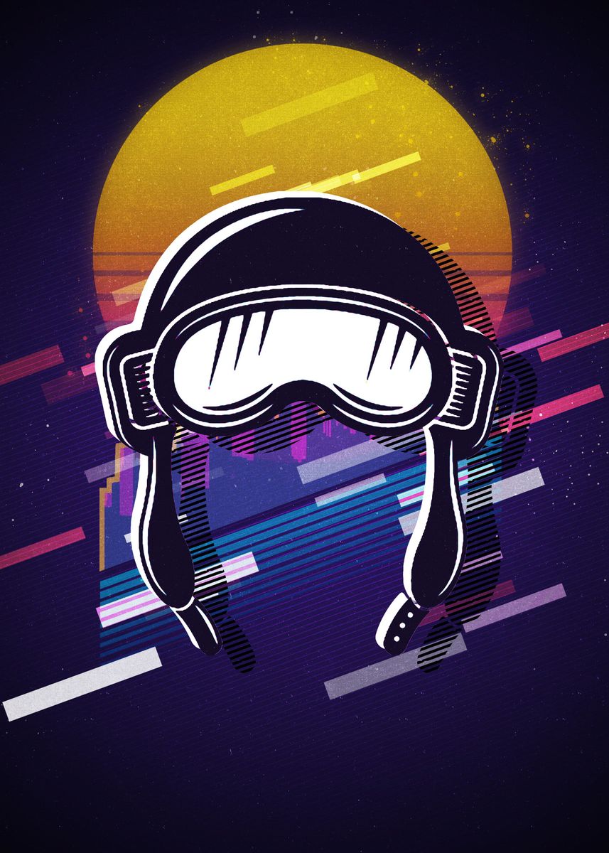 'PILOT' Poster, picture, metal print, paint by Water | Displate