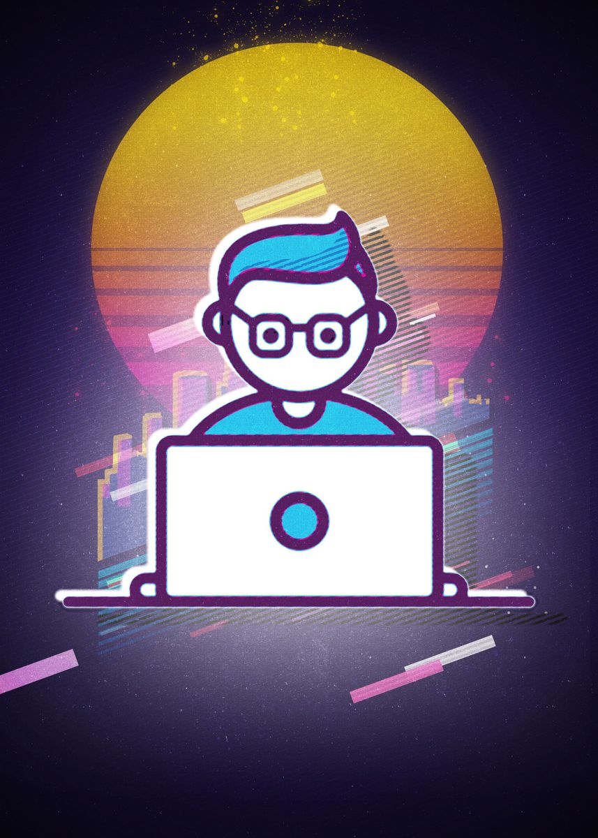 'Software engineer' Poster by Moranroy | Displate