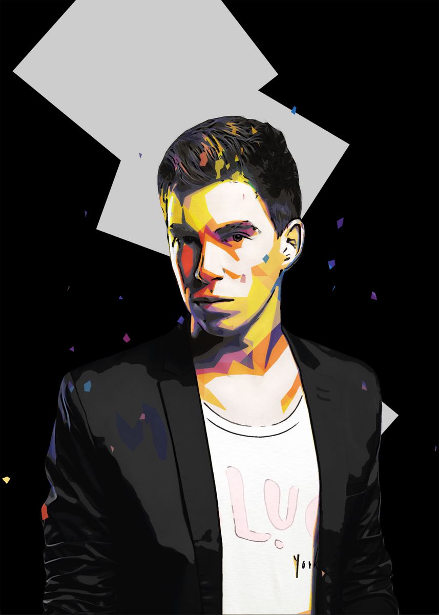 'Hardwell' Poster, picture, metal print, paint by MDA STUDIO | Displate
