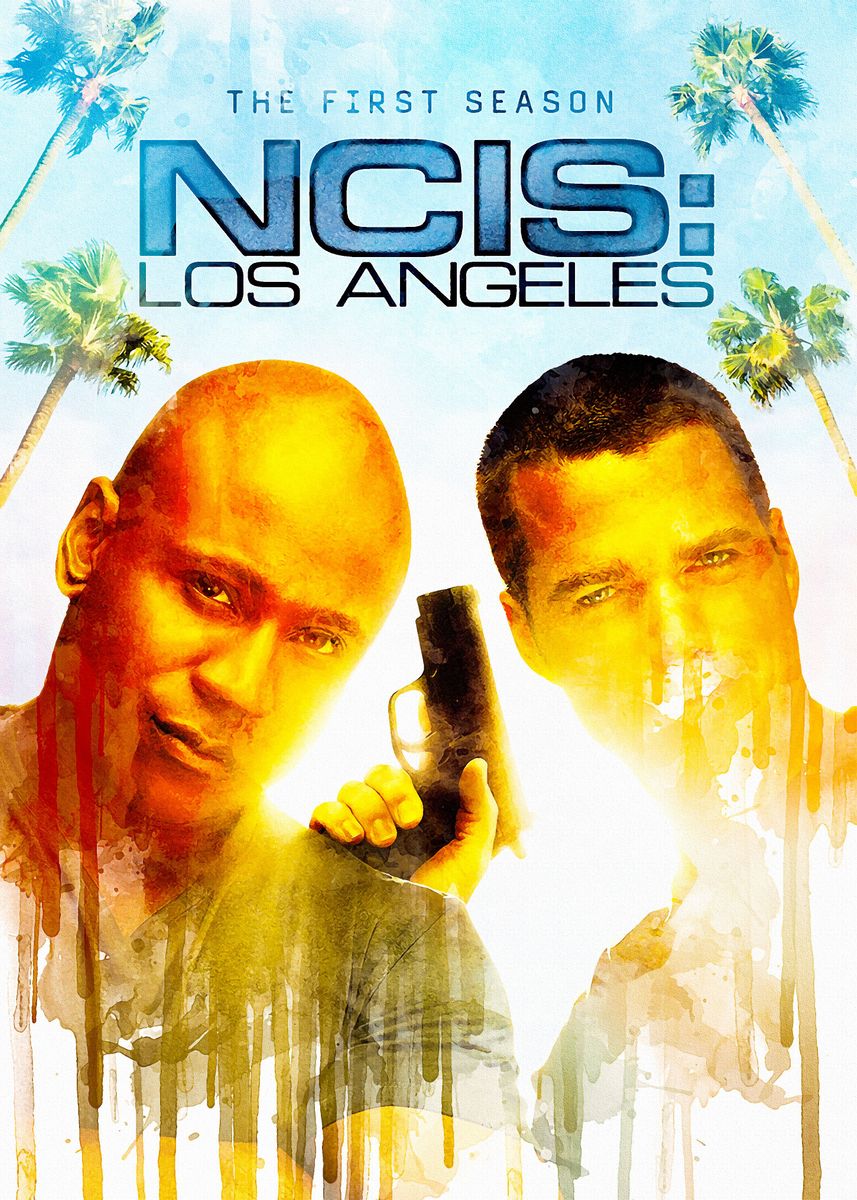 'Ncis Los Angeles' Poster by Jeffery Anabelle | Displate