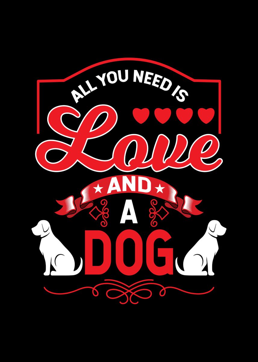 'Dog Canine Puppy Pet' Poster, picture, metal print, paint by Norden ...