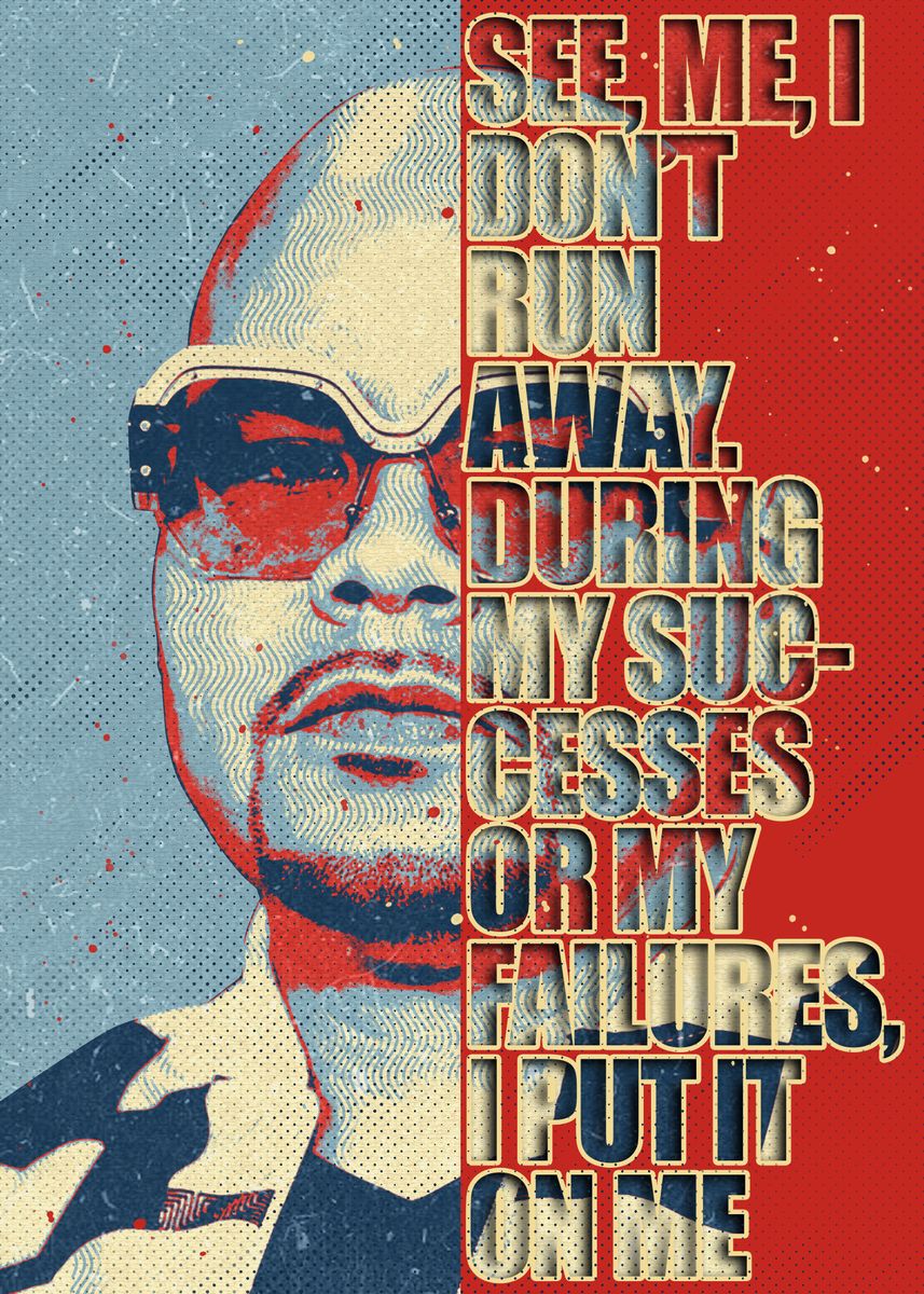 'fat joe quotes' Poster, picture, metal print, paint by Izmo Scribbles ...