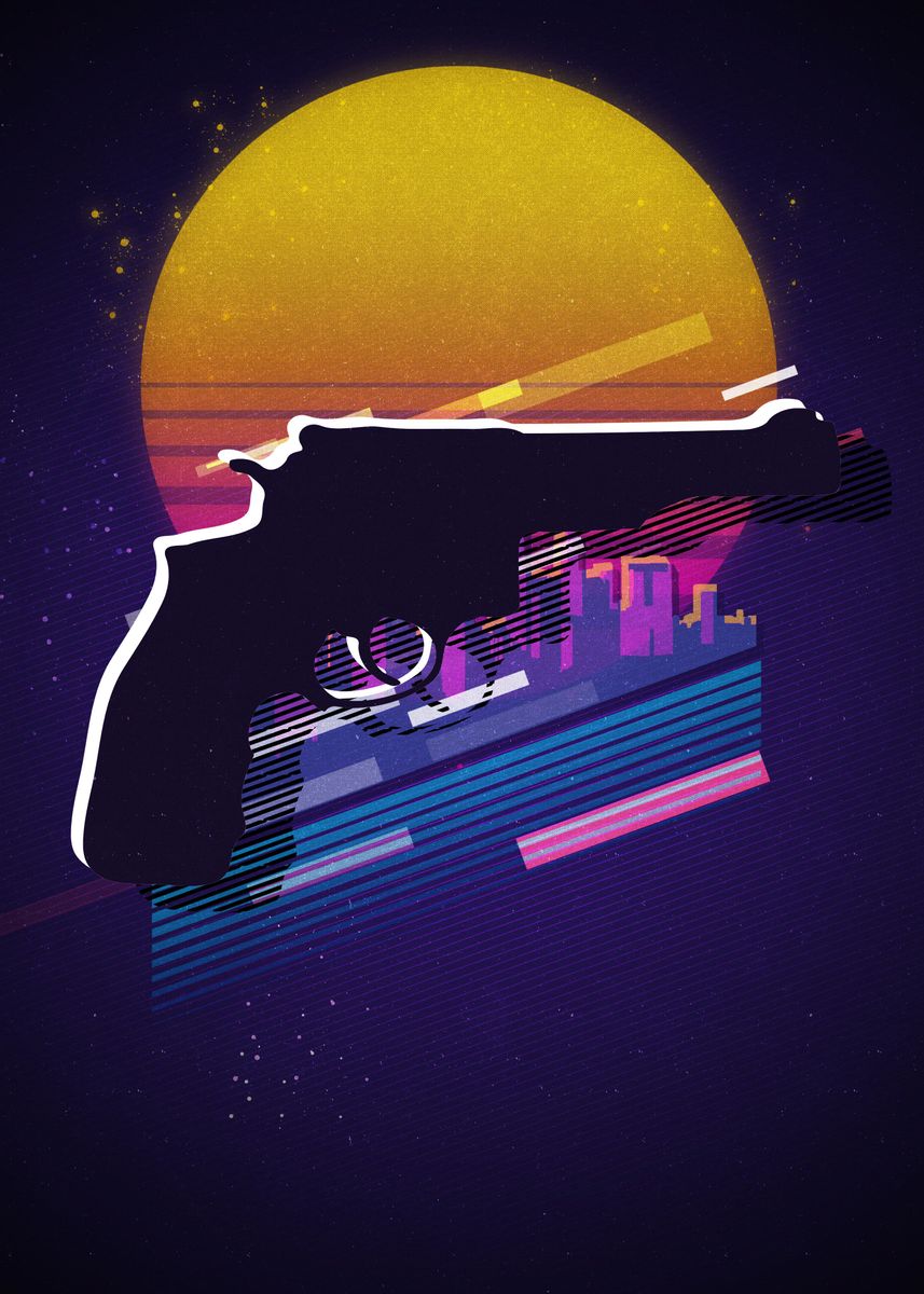 'police' Poster, picture, metal print, paint by Water | Displate